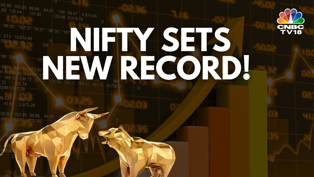 New High For Nifty LIVE | Nifty Scales Record High, Sensex Up 200 Pts ...