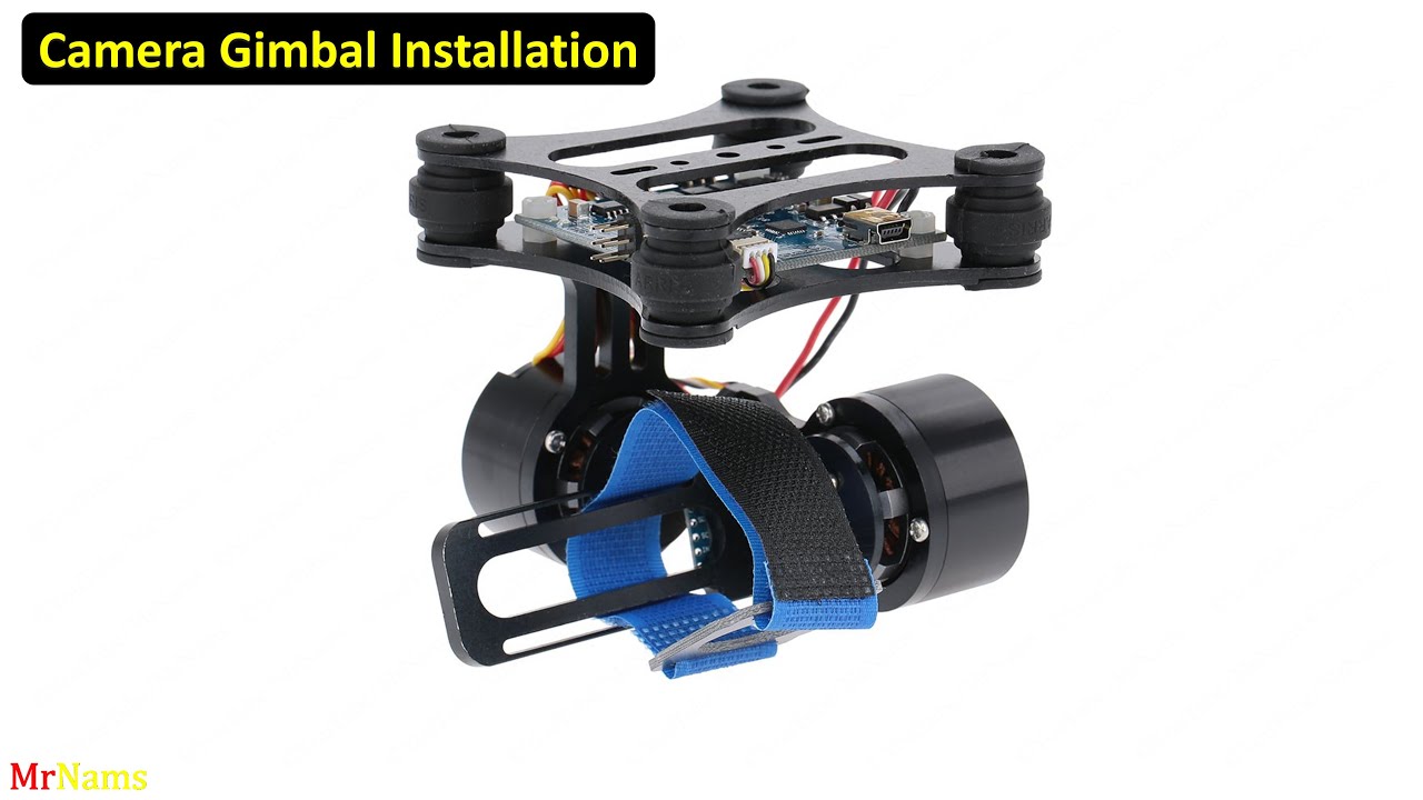 Tarot 680 Pro Hexacopter - Camera Gimbal Installation - YouTube