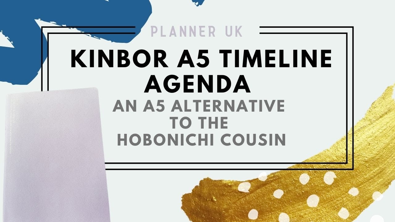 Kinbor A5 Time Planner - an alternative to the Hobonichi Cousin ...