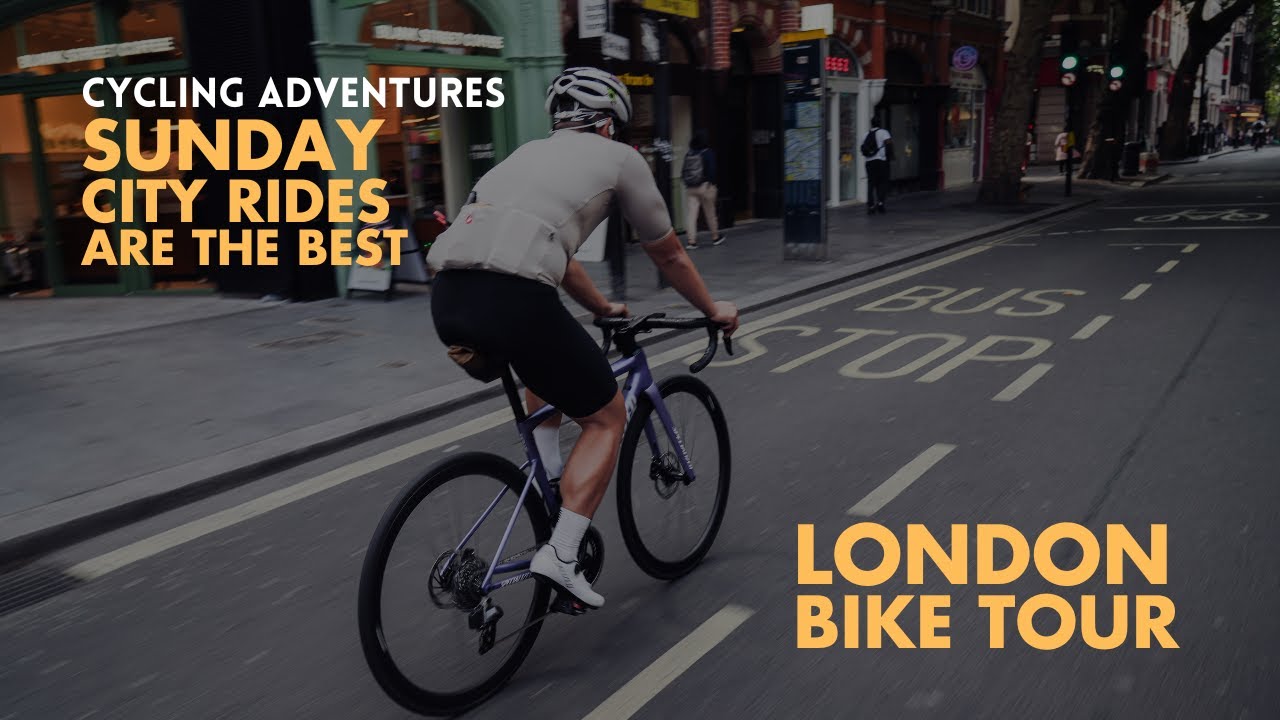 Why Cycling Around London on Sundays is the Best - YouTube