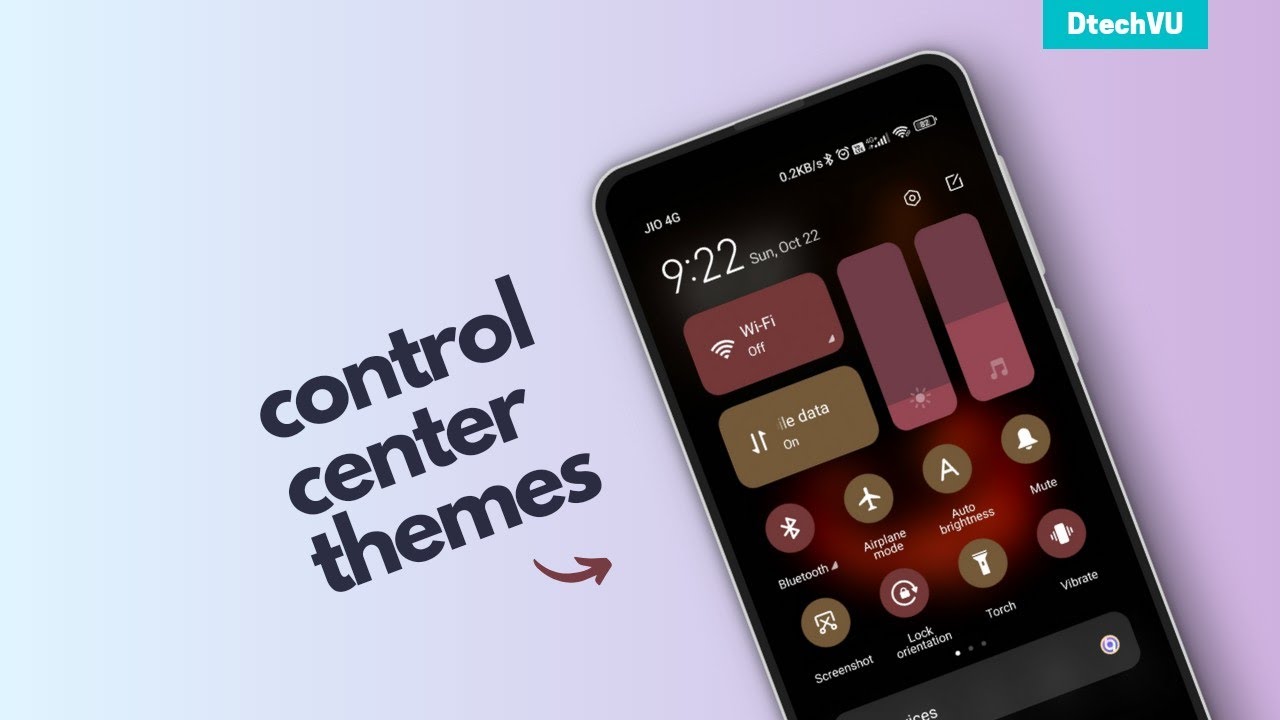 3 New Control Center Themes for MIUI 14 | MIUI 14 best themes - YouTube