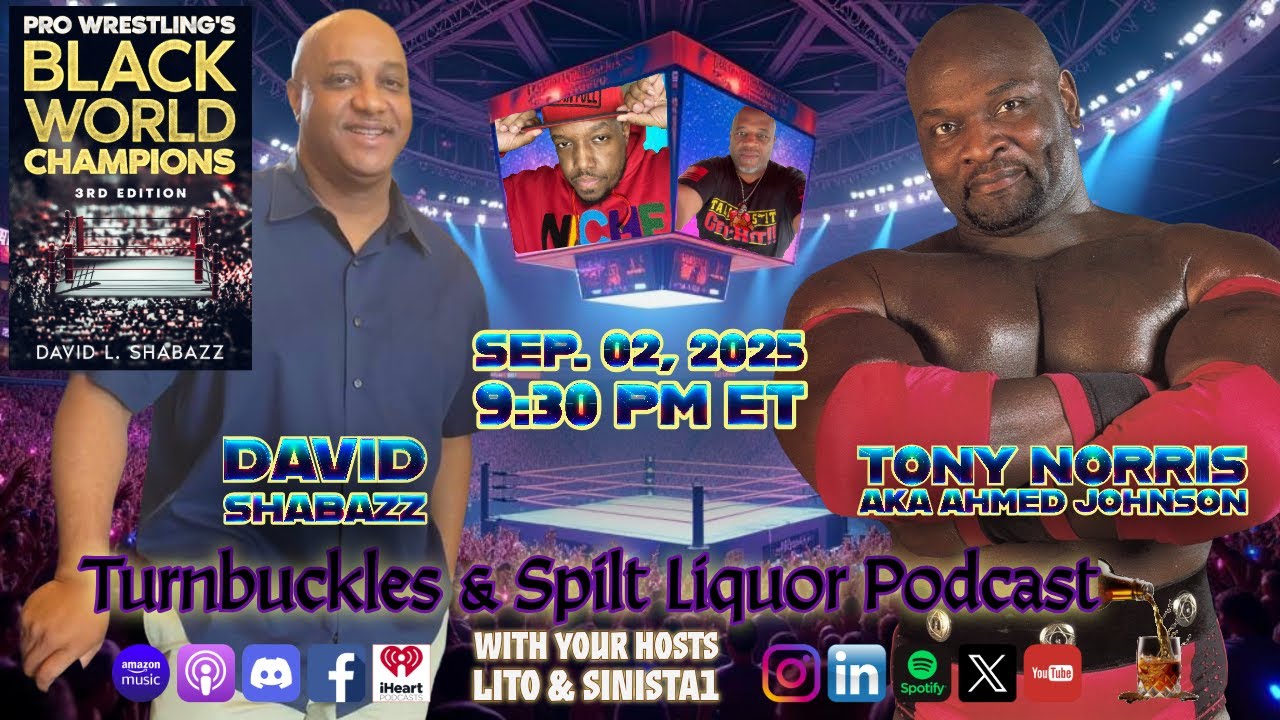 Author | David Shabazz | Pro Wrestler | Tony Norris AKA Ahmed Johnson ...