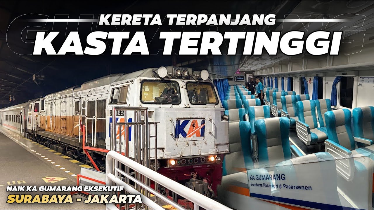 KERETA EKSEKUTIF TERPANJANG 300 METER ! Nyaman & Digemari | Trip Naik ...