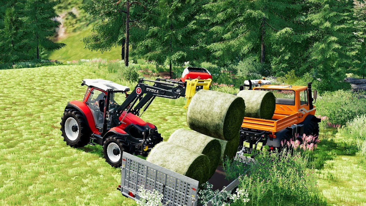 FS19 - Map Erlengrat 020 - Alpine DLC - Forestry and Farming - YouTube
