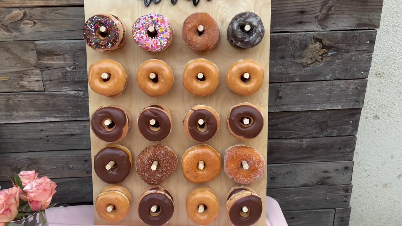 DIY Donut Display - YouTube