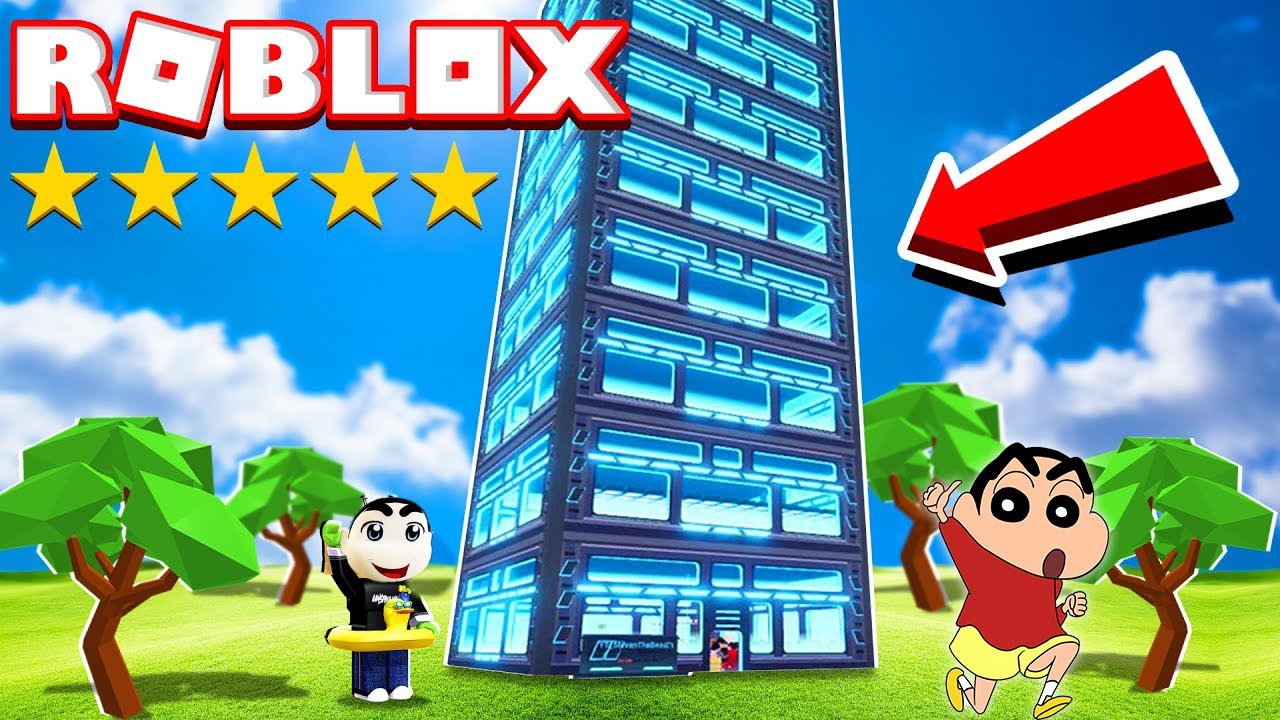 SHINCHAN BUILDING A SUPER MEGA LUXURIOUS 5 STAR MALL IN ROBLOX Franklin ...