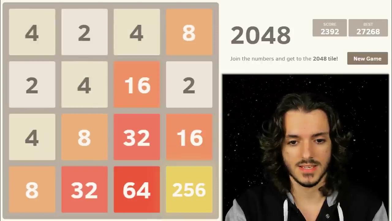 Inteligência Artificial jogando 2048!! - YouTube