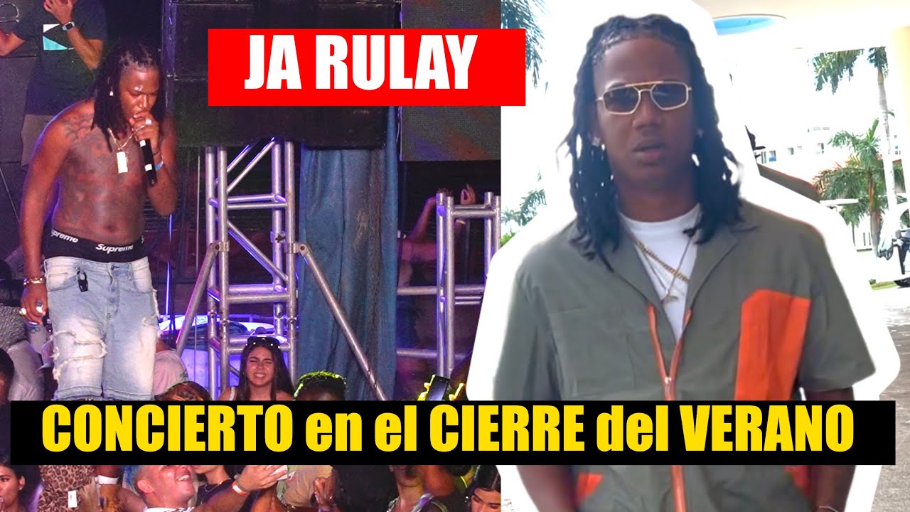 JA RULAY concierto en el Cierre del Verano en Varadero 2024 🇨🇺 - YouTube
