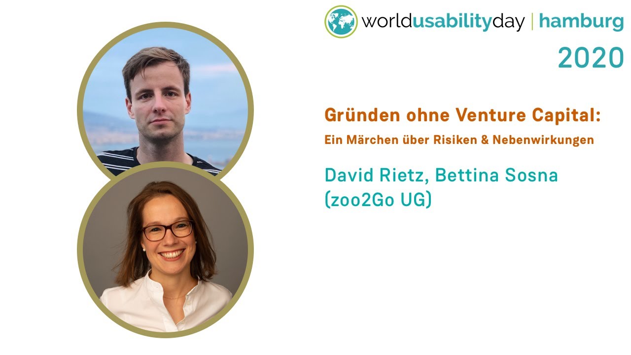 World Usability Day Hamburg 2020 – Bettina Sosna & David Rietz - YouTube