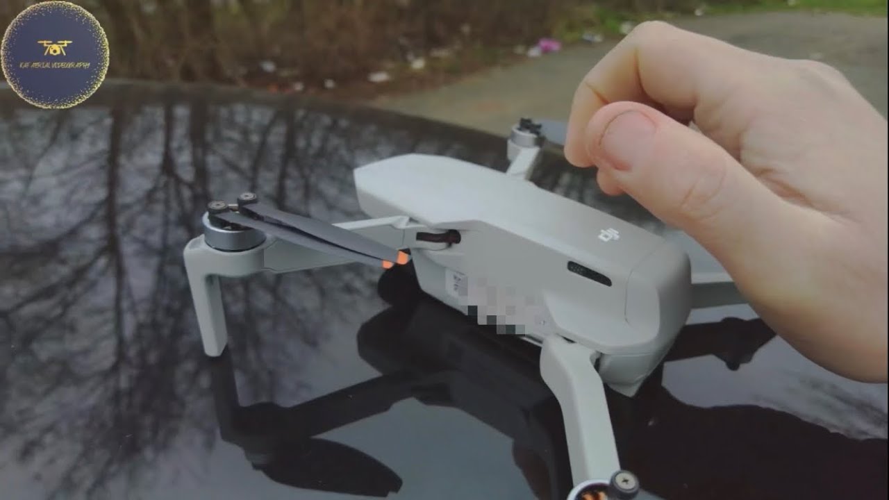 DJI MINI 2 DRONE, setting up, test flight, speed test - YouTube