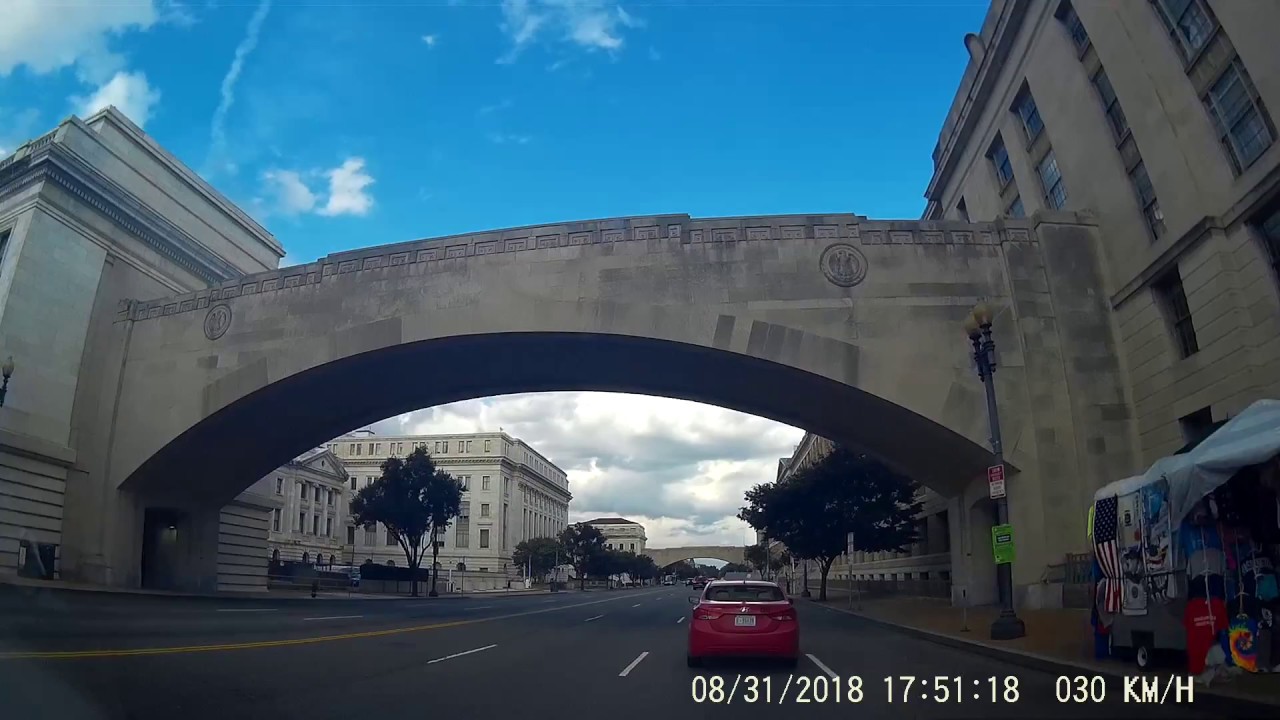 Driving Washington DC - Independence Ave SW - YouTube