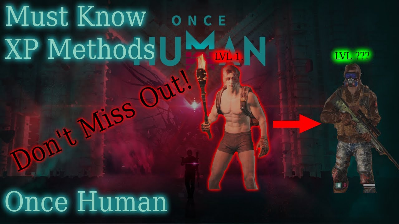 You NEED To Know About These XP Methods (How To Level Up Once Human ...