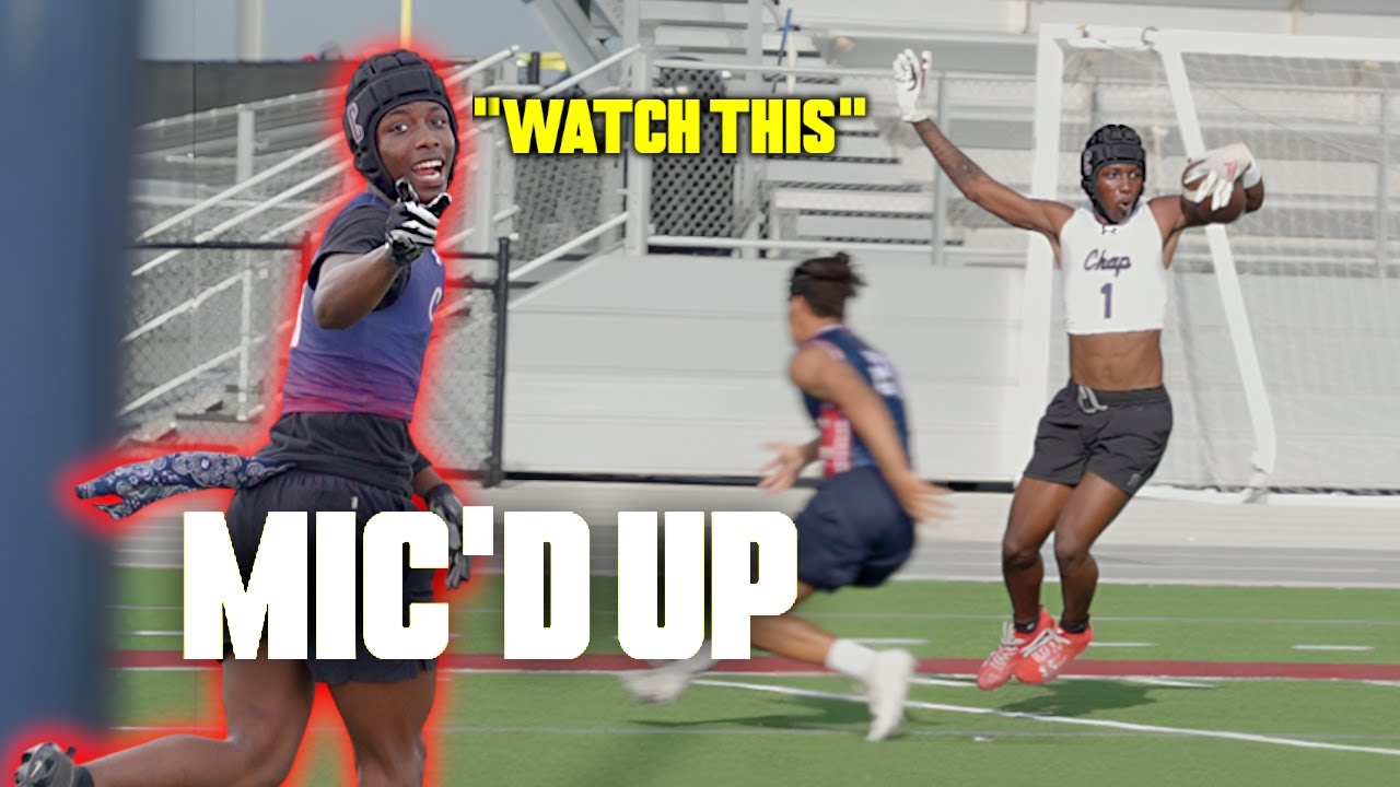 RUNNING BACK WITH HANDS?? UNRANKED PLAYER Kenneth Johnson GOES OFF 7v7 ...