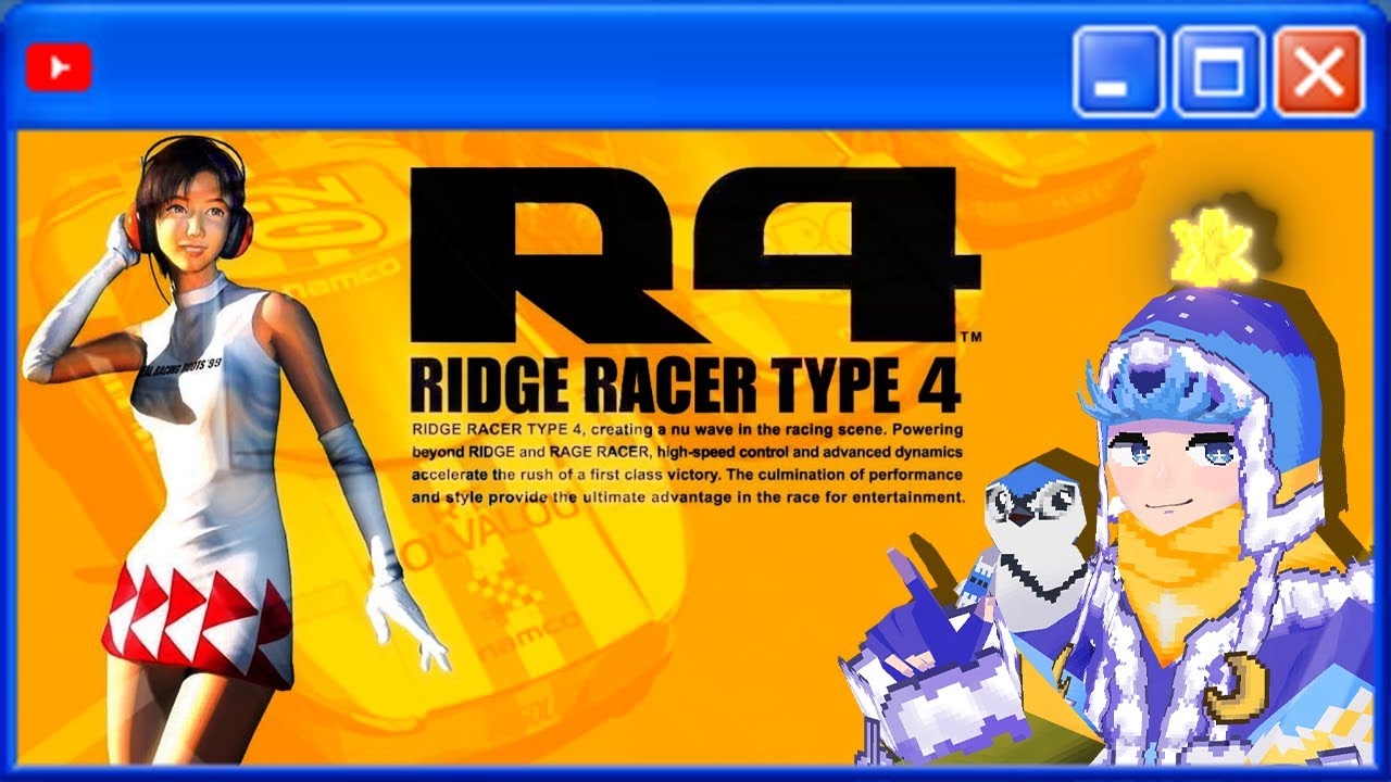 《R4: Ridge Racer Type 4》 That game with the cool girl on the cover ...