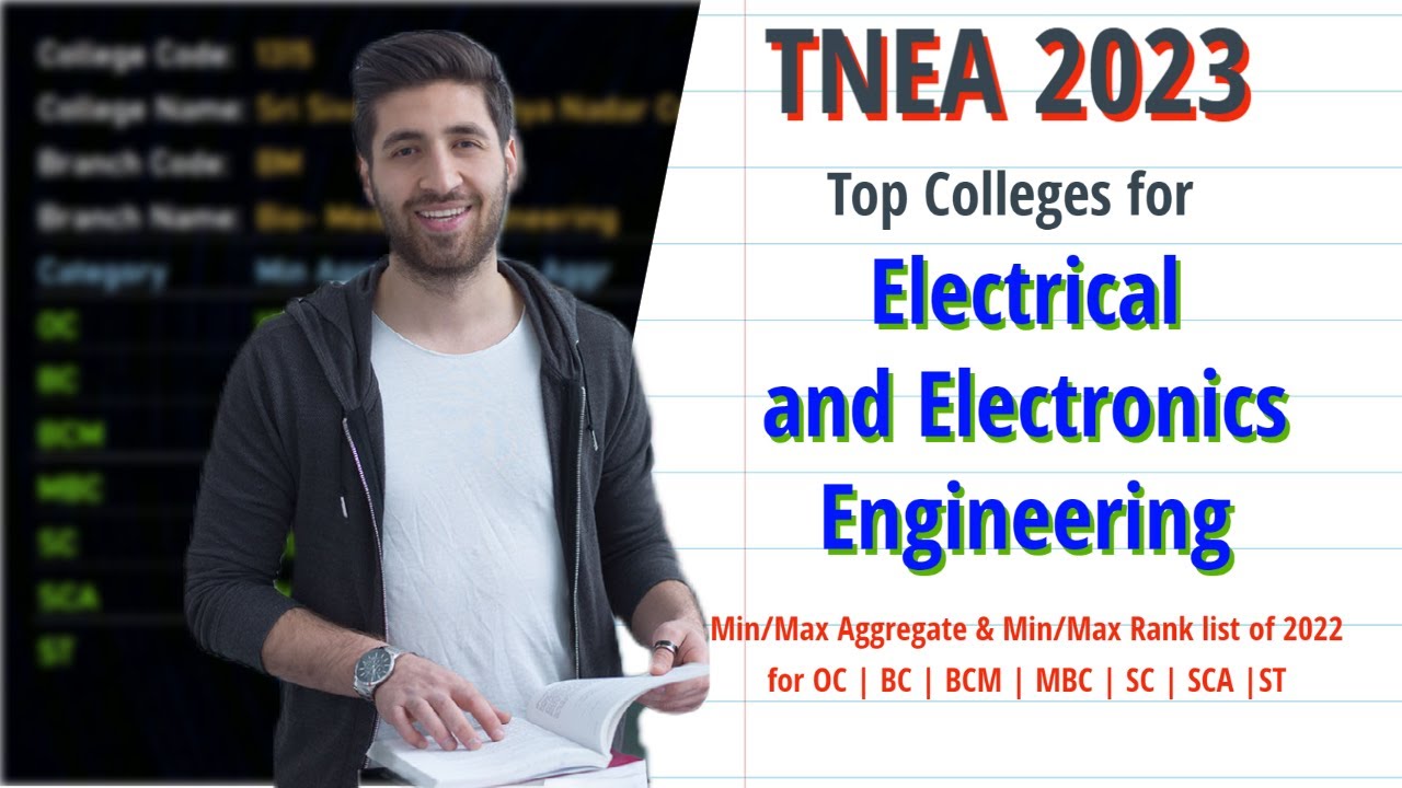 Top Engineering Colleges in Tamil Nadu for Electrical and Electronics ...