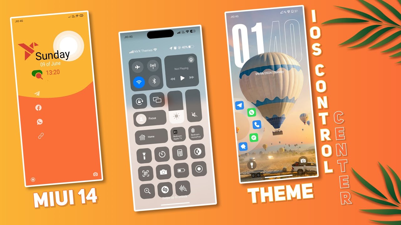 iPhone Control Centre In Miui 14 | Change Xiaomi Control Centre | MIUI ...