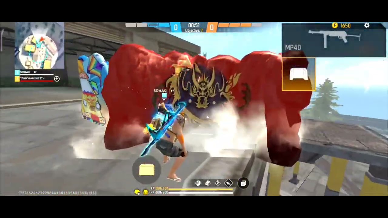 How To play Free Fire Game play video =ꜱᴏʜᴀɢ ff mobile Game play video ...