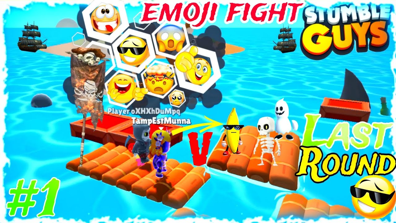 LAST ROUND FIGHT IN "BOMBARDMENT" MAP || STUMBLE GUYS - YouTube