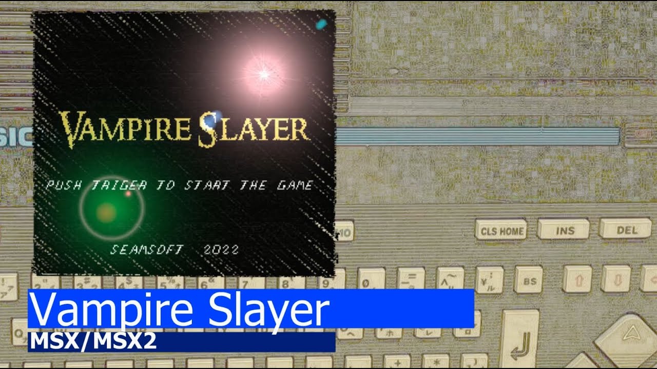MSX/MSX2 -=Vampire Slayer=- - YouTube