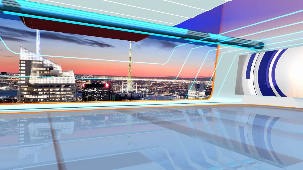 virtual set design - YouTube