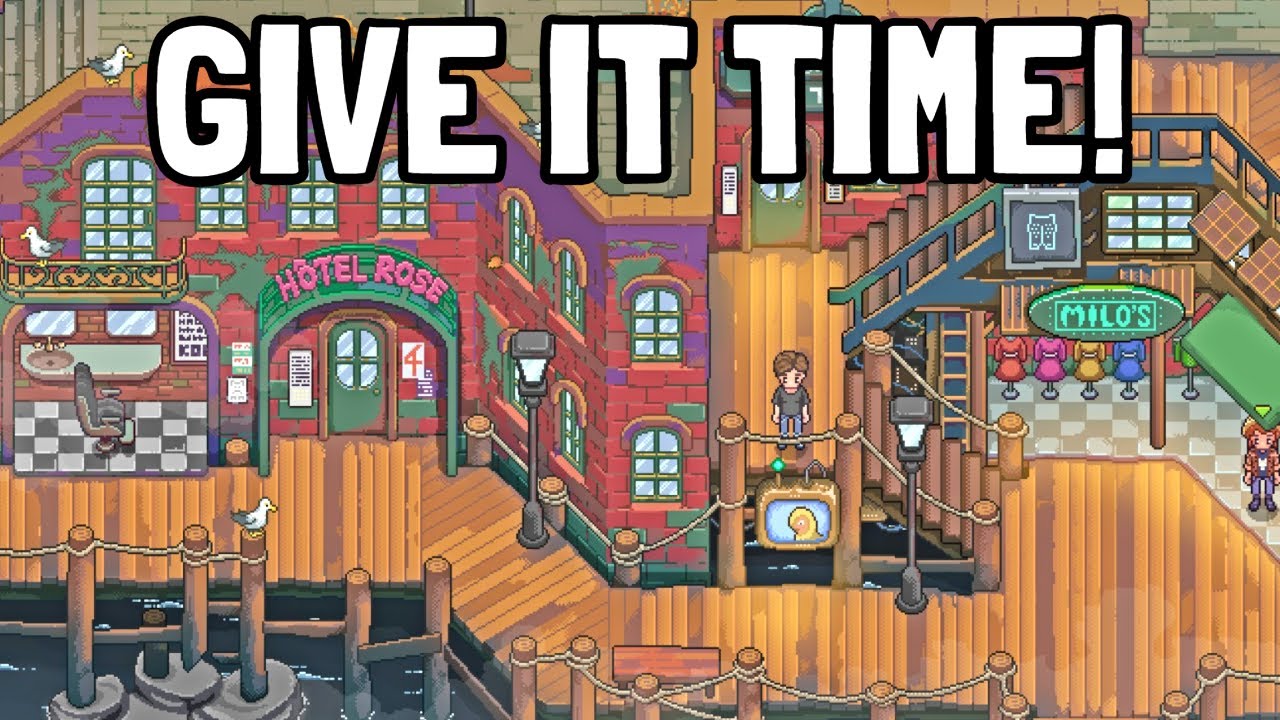 This pixel cooking life sim will become the best rpg ever made! - YouTube