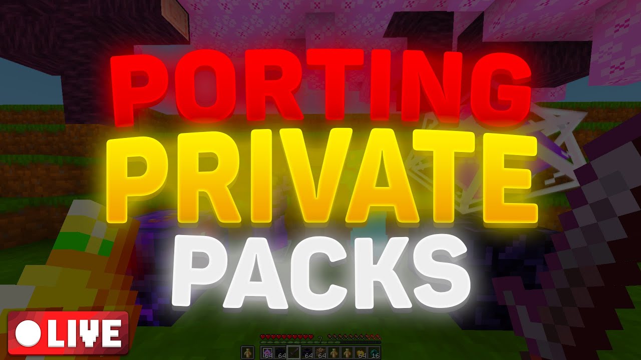 Porting Minecraft Java Texture Packs to MCPE. #texturepackmcpe - YouTube
