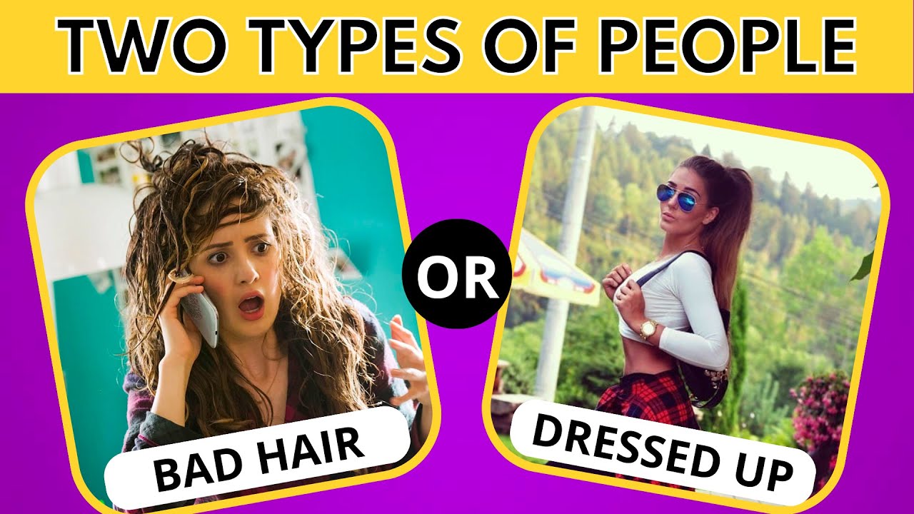 There are Two Types of People👥 | School Edition📚 | Personality Quiz😱 ...