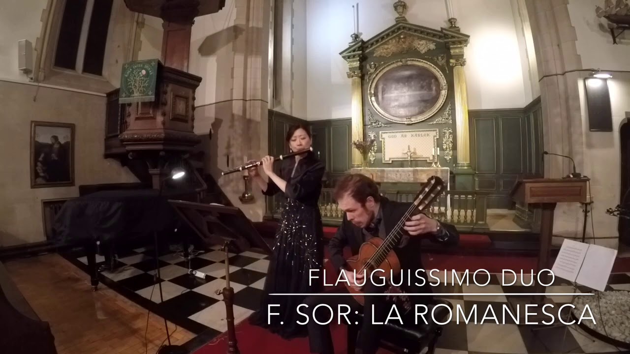 Flauguissimo Duo - ”La Romanesca” by F. Sor - YouTube