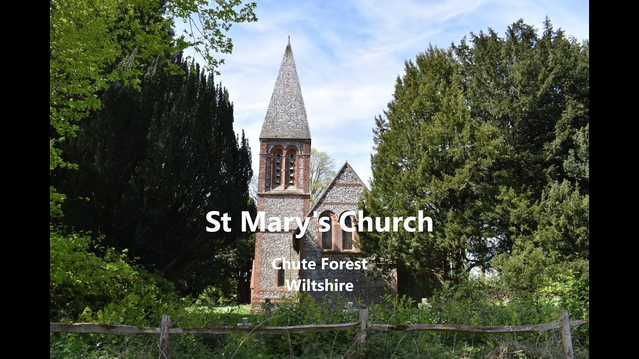 St Mary's Church, Chute Forest, Wiltshire, UK - 4K English Countryside ...