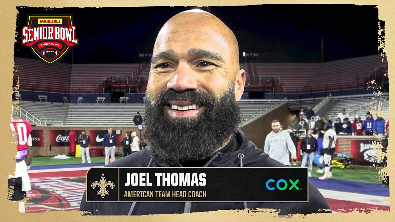 Joel Thomas talks Day 1 | 2026 Senior Bowl - YouTube