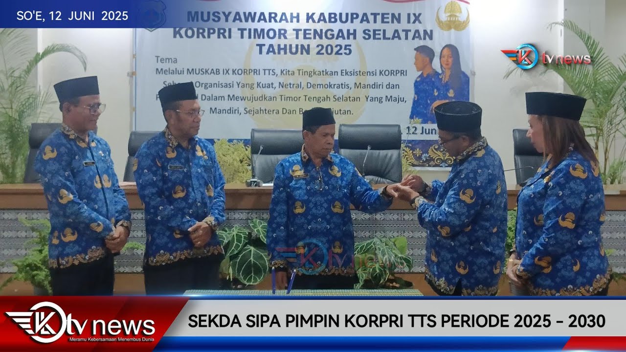 Korpri TTS Sukses Gelar Muskab ke - IX. Drs. Seperius E. Sipa,M.Si ...