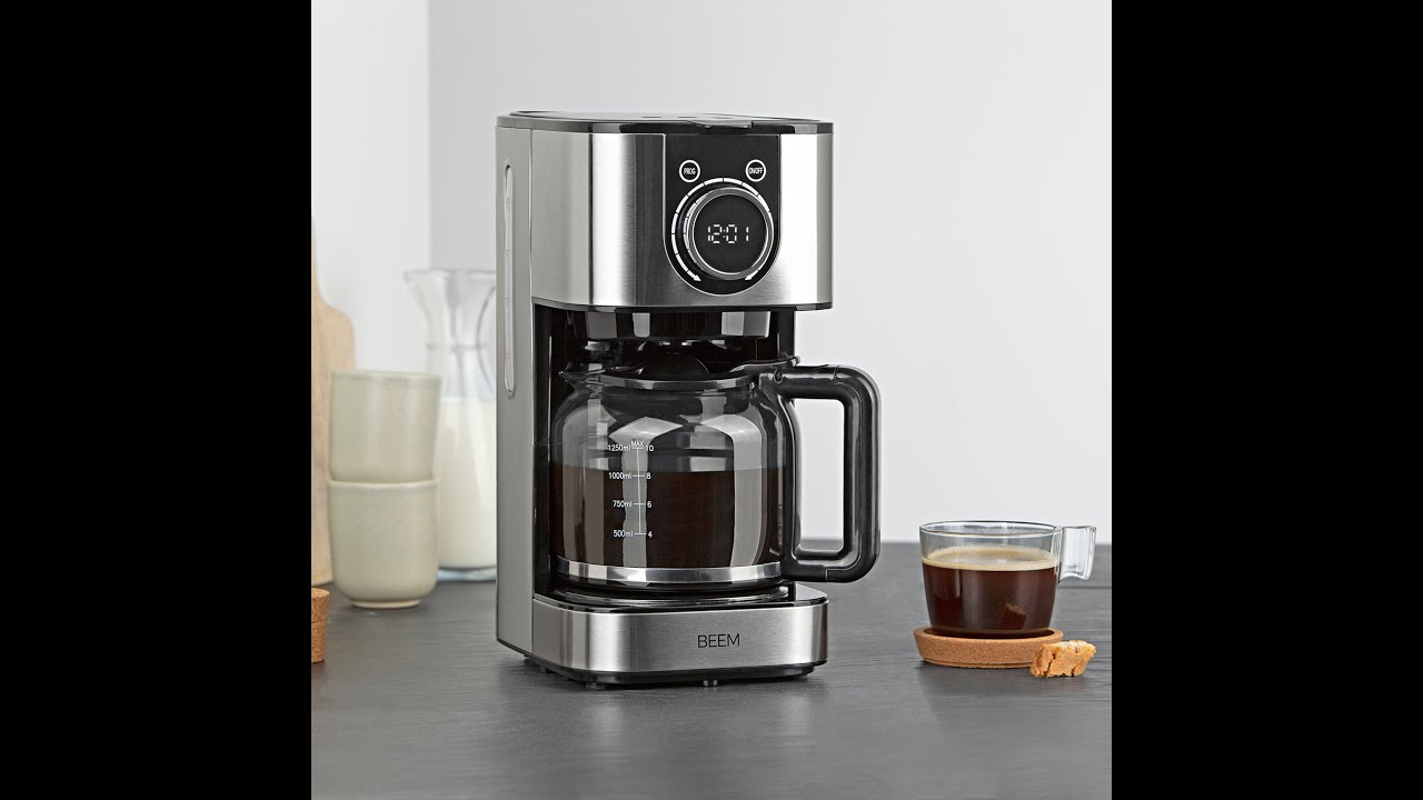 BEEM FRESH-AROMA-SWITCH coffee maker - YouTube