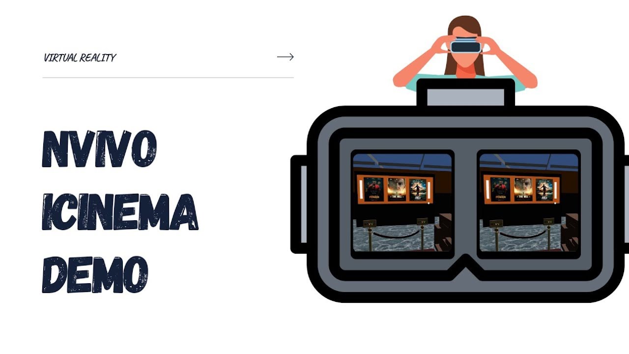 Cinema Scene Unity VR Demo iCinema Android - YouTube