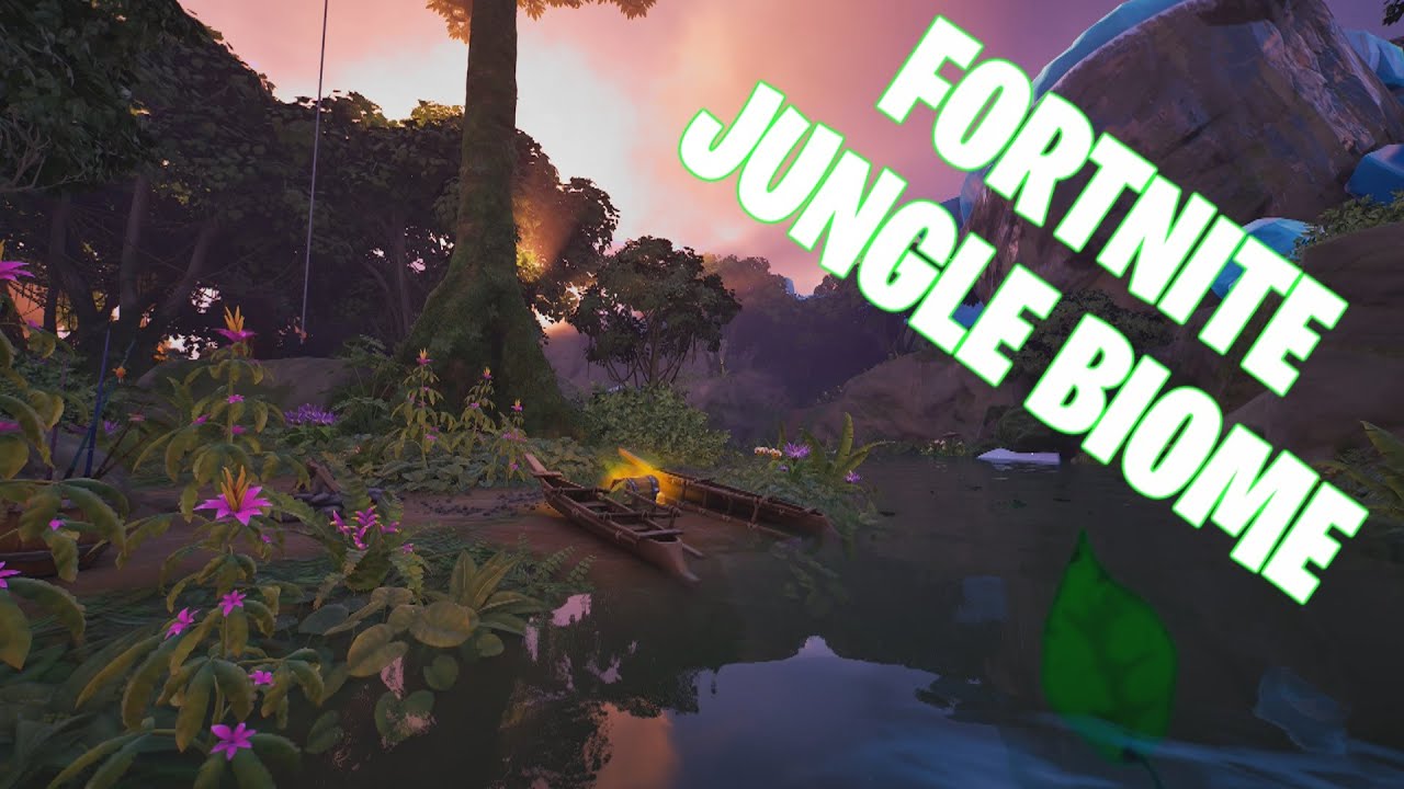 The Beauty of Fortnite Chapter 4 Jungle Biom WILDS - YouTube