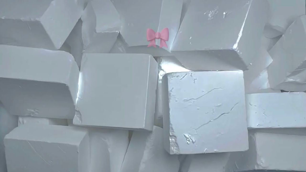 800+ SUBSCRIBERS 🎊 fresh plain jane fluffy gym chalk blocks asmr sleep ...