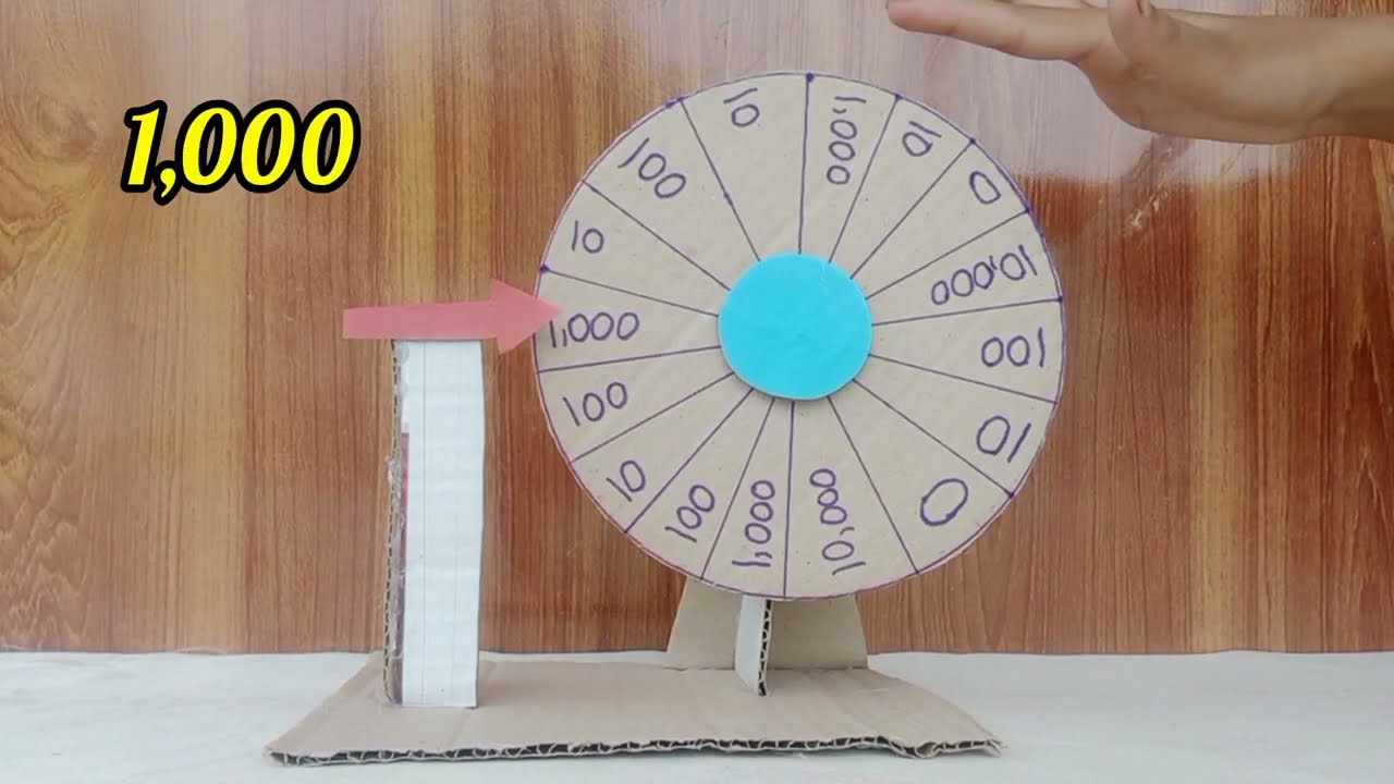DIY A Spinning Wheel With Cardboard How To Make A Spinning Wheel diy-a-spinning-wheel-with-cardboard-how-to-make-a-spinning-wheel