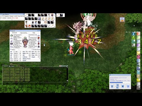 Shadow Chaser 175 FRENZY (DA-Crit-Agi-Bow) vs Faceworm Queen iRO - YouTube
