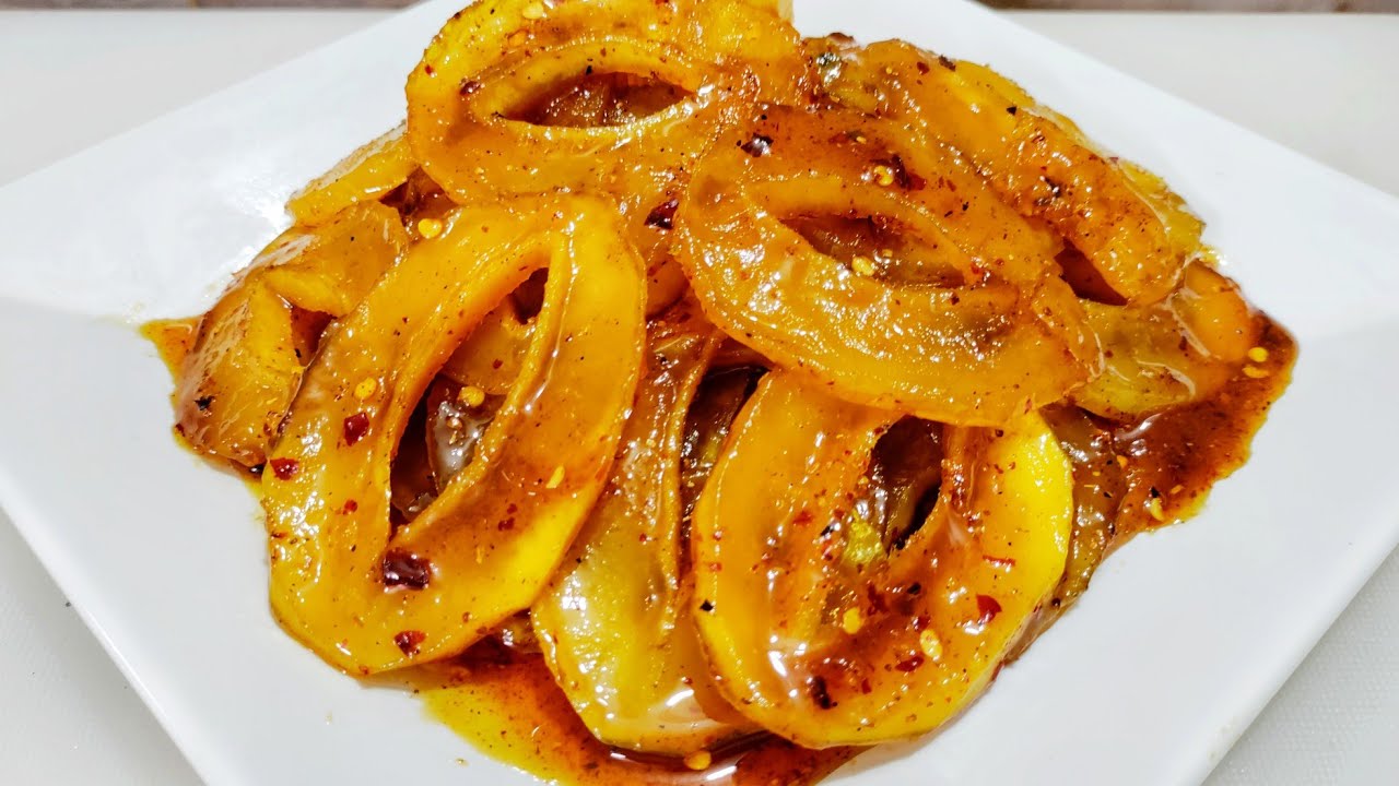 রোদে দেওয়ার ঝামেলা ছাড়াই কাঁচা আমের বার্মিজ আঁচার রেসিপি | Raw mango ...