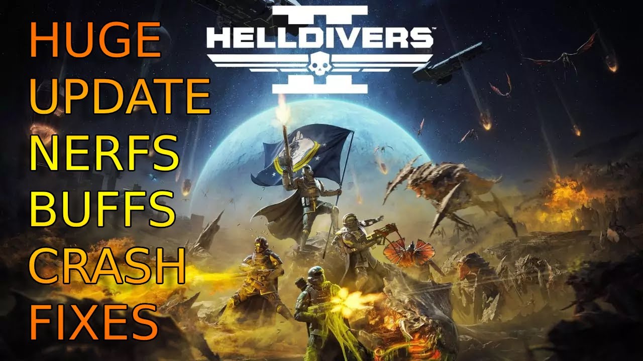 Helldivers 2 Patch 01.000.300 Full Coverage Huge Patch! Nerfs/Buffs/Crash Fixes Sub Goal 1000 ...