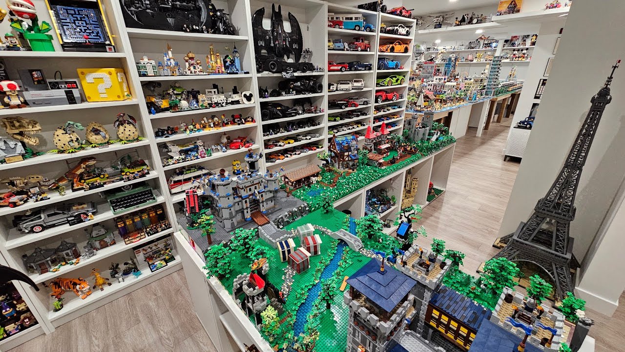 LEGO Room Tour January 2024! A Casual Overview - YouTube
