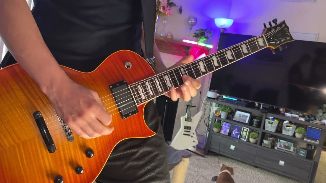 Can you play solos with ultra thick strings ? - YouTube