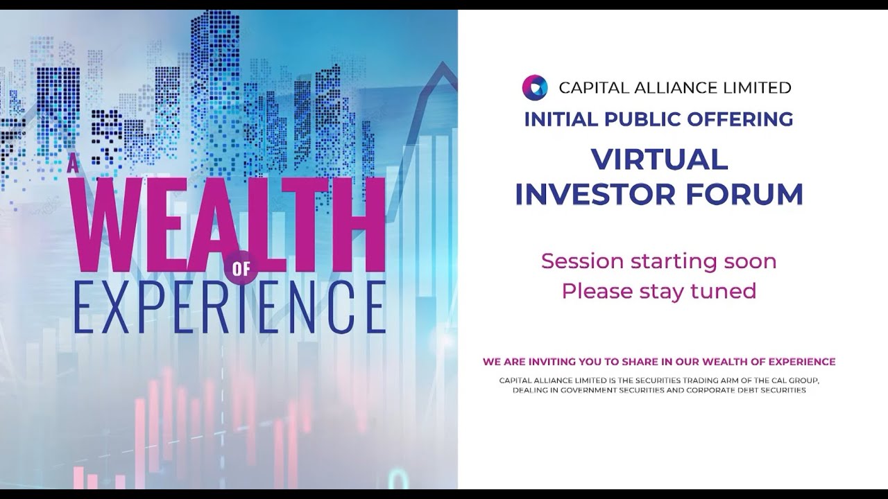 Capital Alliance Limited IPO Investor Forum - YouTube