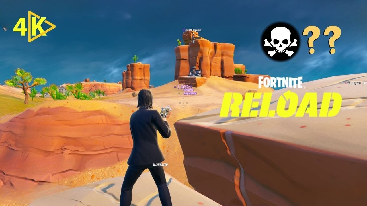 FORTNITE ZEROBUILD 4K RELOAD SQUAD GAMEPLAY - YouTube