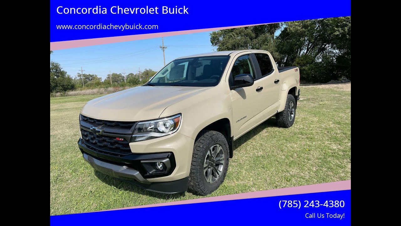 SOLD: 2022 Chevy Colorado Z71 4x4 – Sand Dune Metallic – with Kent ...