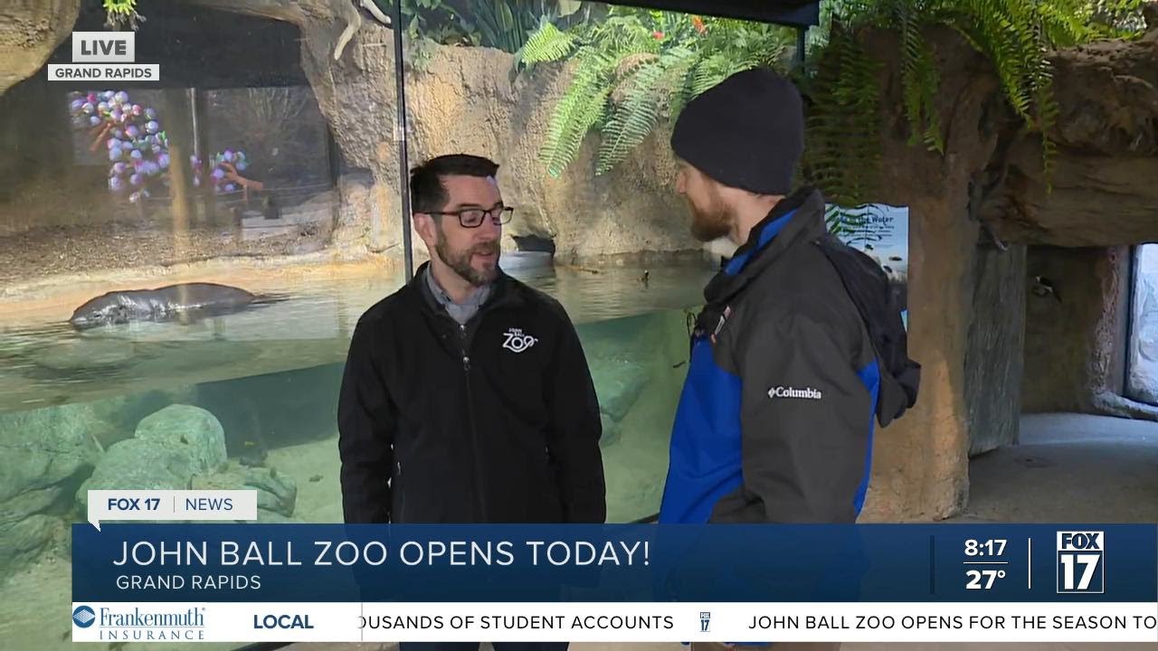 John Ball Zoo opens for its 134th season - YouTube