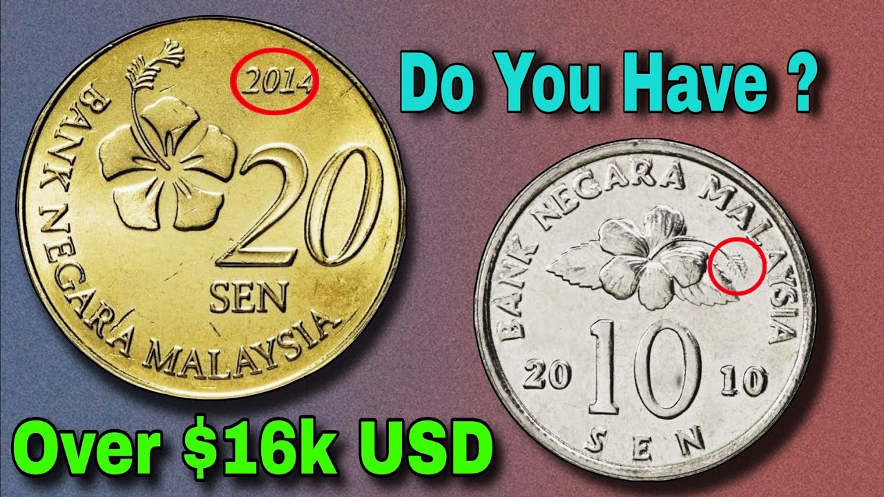 Exploring Malaysian 4 Rare Coins, Bicentennial Old Coins Worth Million ...