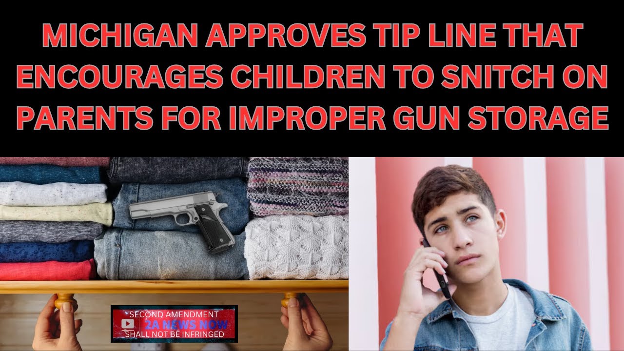 Michigan Approves Tip Line That Encourages Children To SNITCH on ...