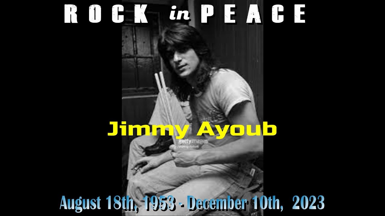 Jimmy Ayoub - Original drummer of "Mahogany Rush" sadly passed away on ...