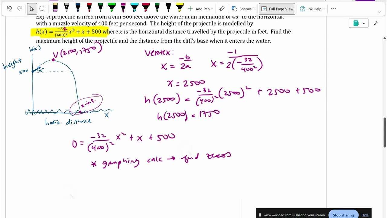 Building Quadratic Models - YouTube