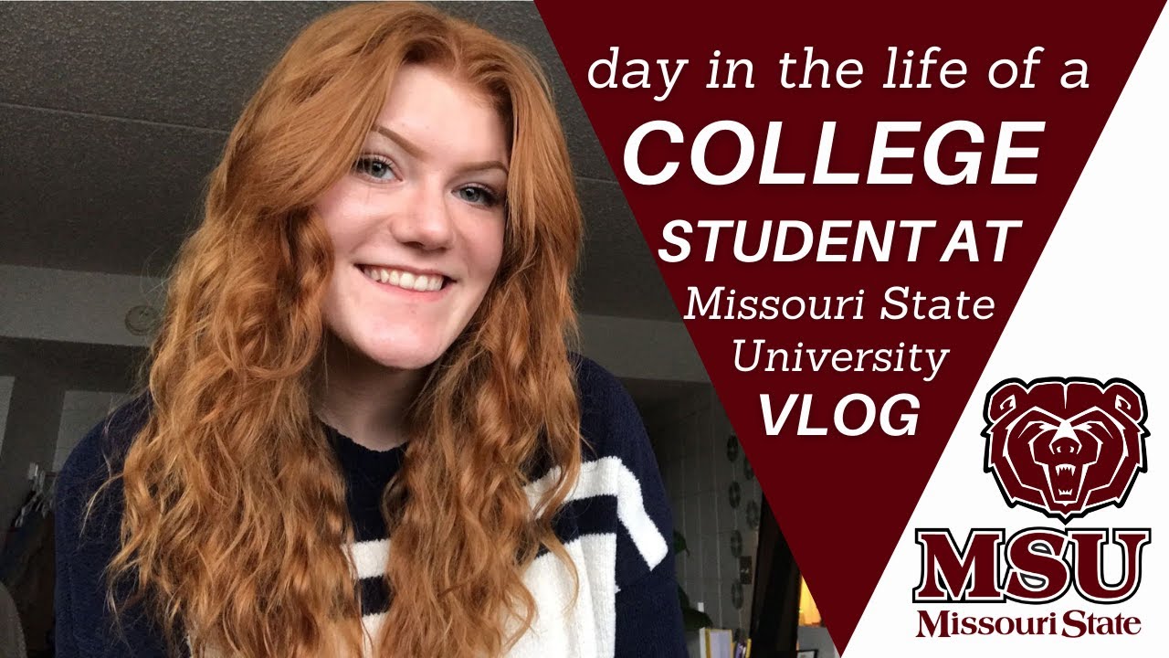 DAY IN THE LIFE OF A COLLEGE STUDENT AT MISSOURI STATE UNIVERSITY - YouTube